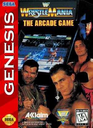 《WWF WrestleMania:The Arcade Game》 – 遊戲内參